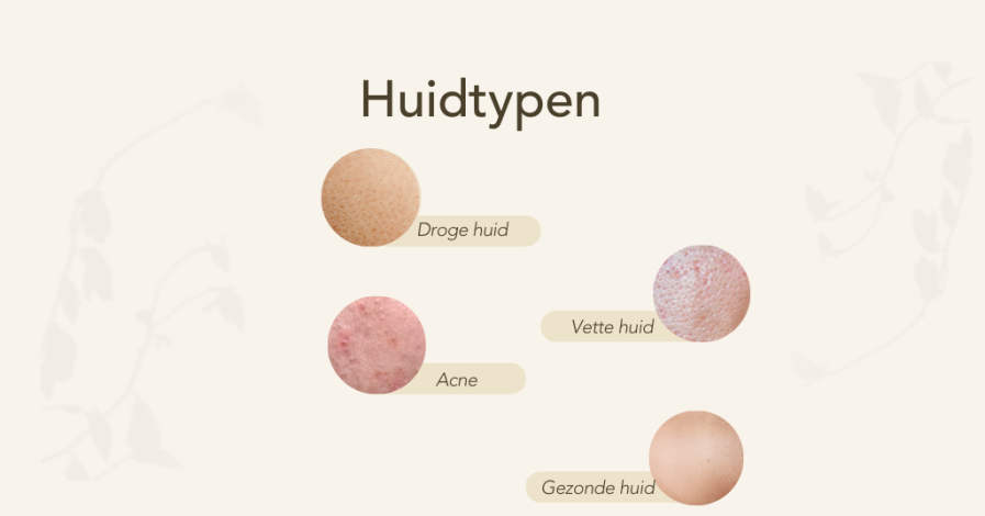 Verschillende huidtypen Purabianca